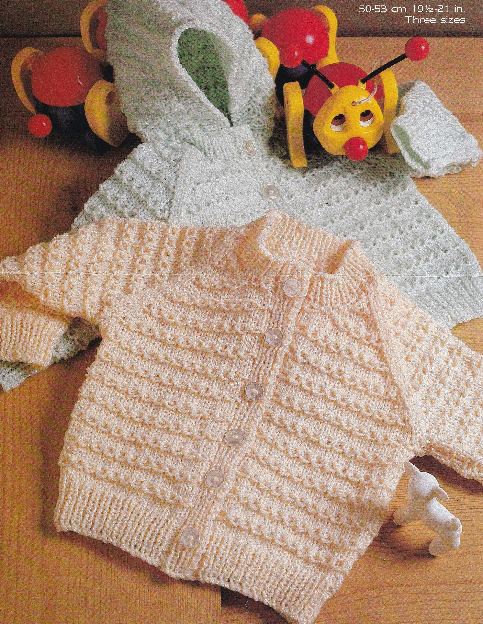 Classic Round Neck Buttoned Baby Sweater Knitting Pattern – FastKnits