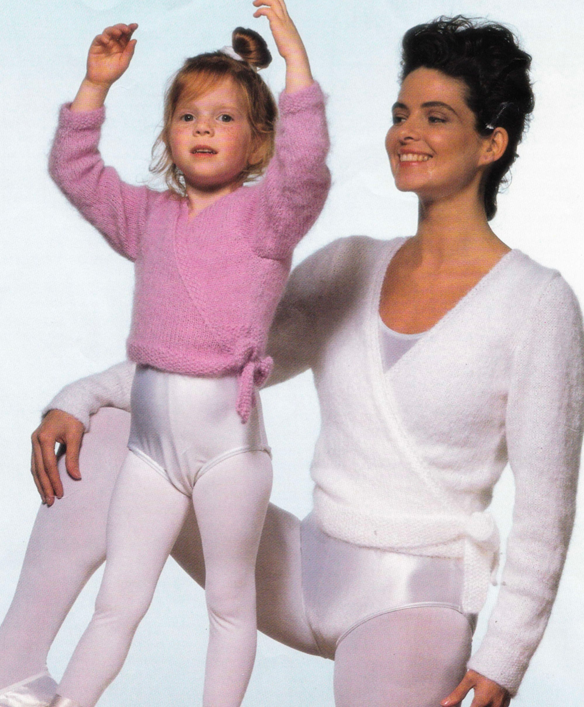 Cute Ballet Cardigan Top Knitting Pattern – FastKnits